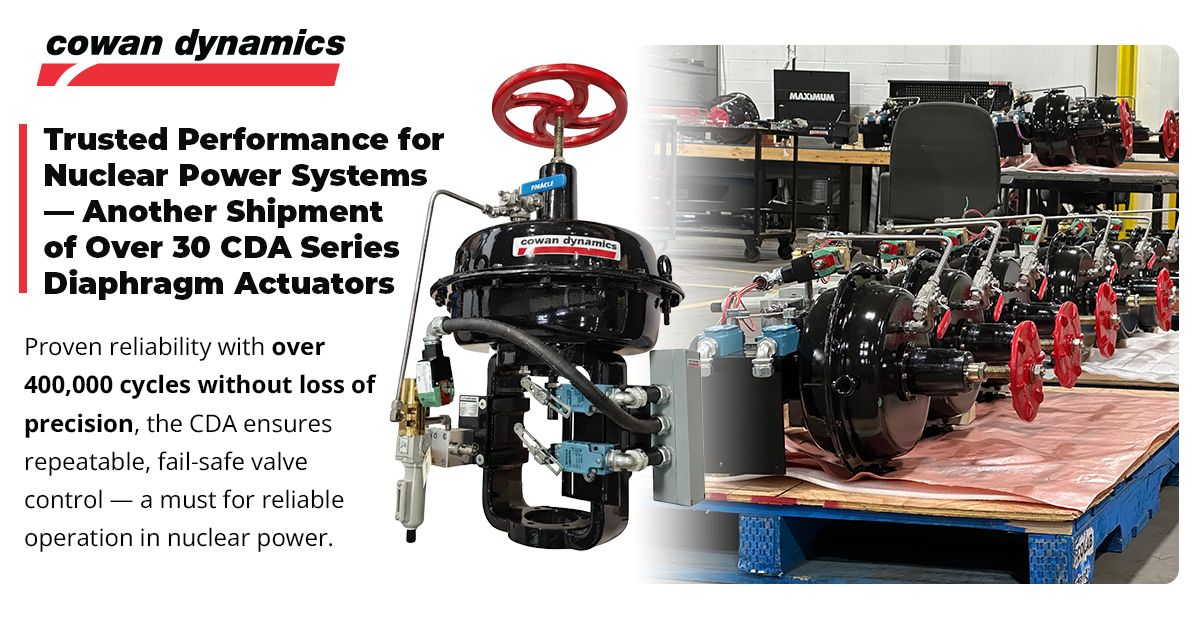 Fail-Safe Diaphragm Actuators for Nuclear and Power Applications ...